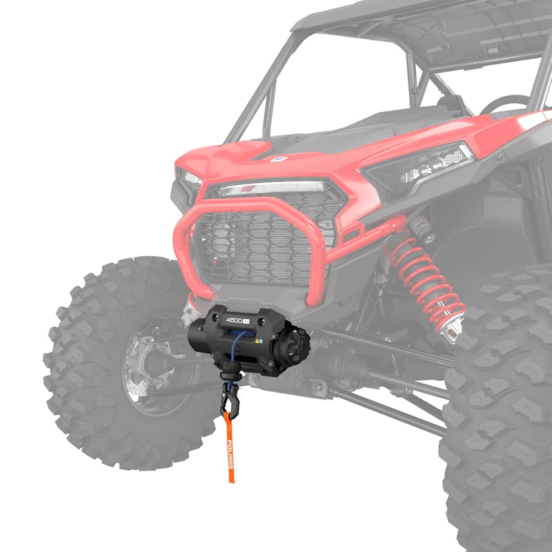 POLARIS Polaris HD 4,500 LB Winch and mount Item #: 2884835 for RZR XP – RockPeak UTV