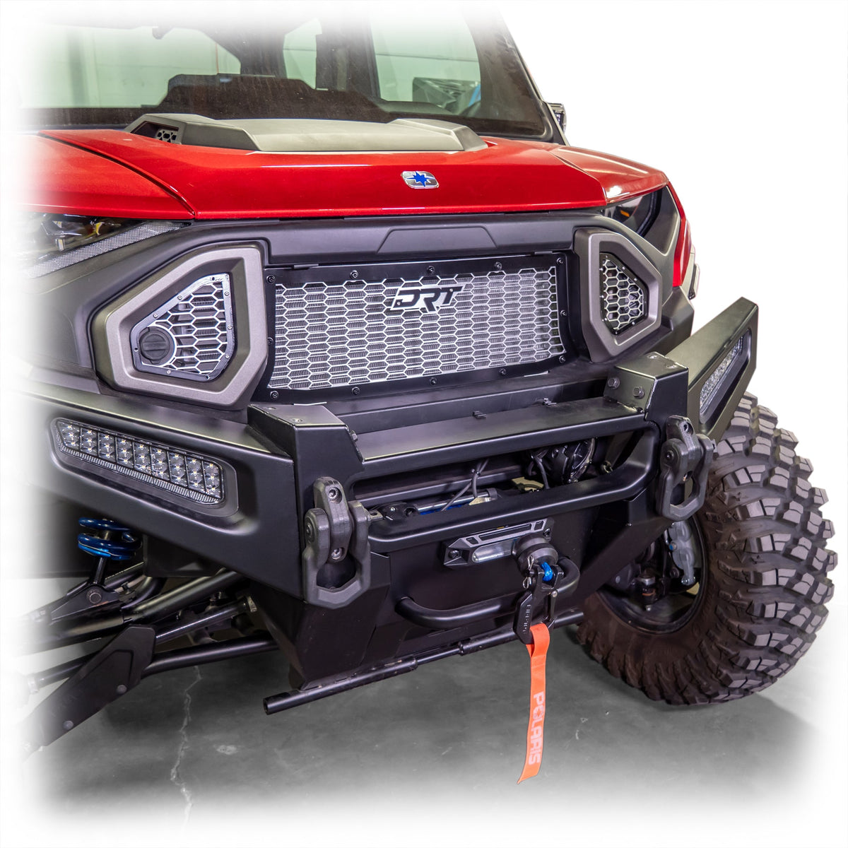 DRT Polaris Ranger XD 1500 2024+ Front Grill Kit 3-piece – RockPeak UTV