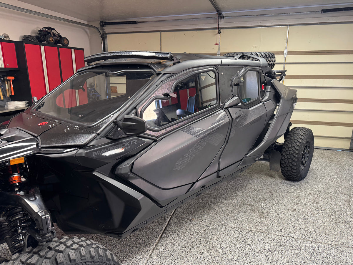 CANAM MAV R 4-SEAT Cab Enclosure "THE VAULT" Upper Side Doors & Panels ...