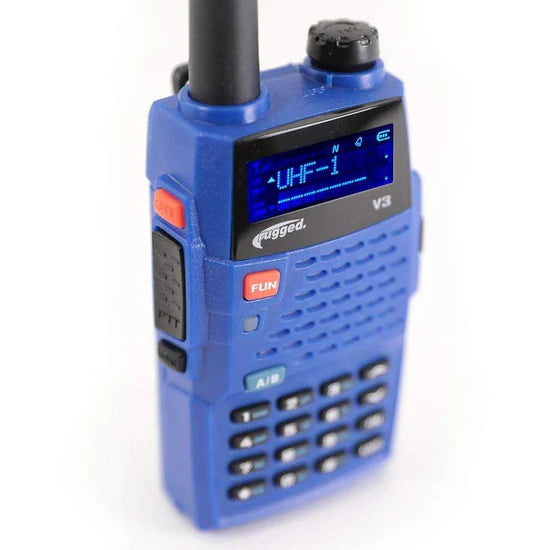 Rugged Radios 2 PACK - Rugged V3 - Business Band Two Way Handheld Radi ...