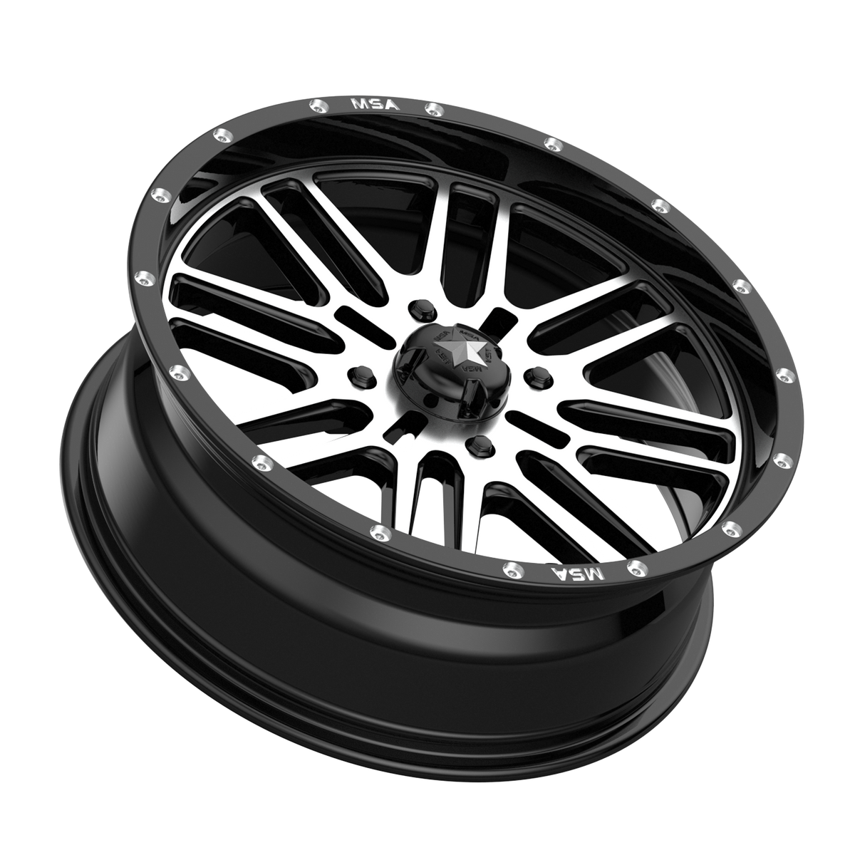 MSA Off Road Wheels / M38 BRUTE Non Beadlock – RockPeak UTV